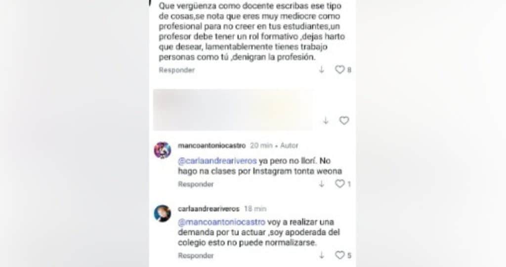 Profesor Suspendido en Quilpué por Mensajes Ofensivos Contra ...